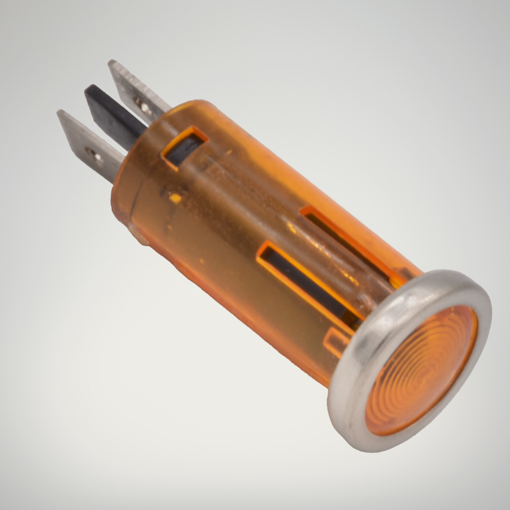 Amber Warning Light with Chrome Bezel EP2426 | Pride Classic