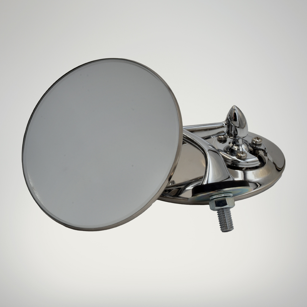 Lucas style mirror pair stainless steel | Pride Classic