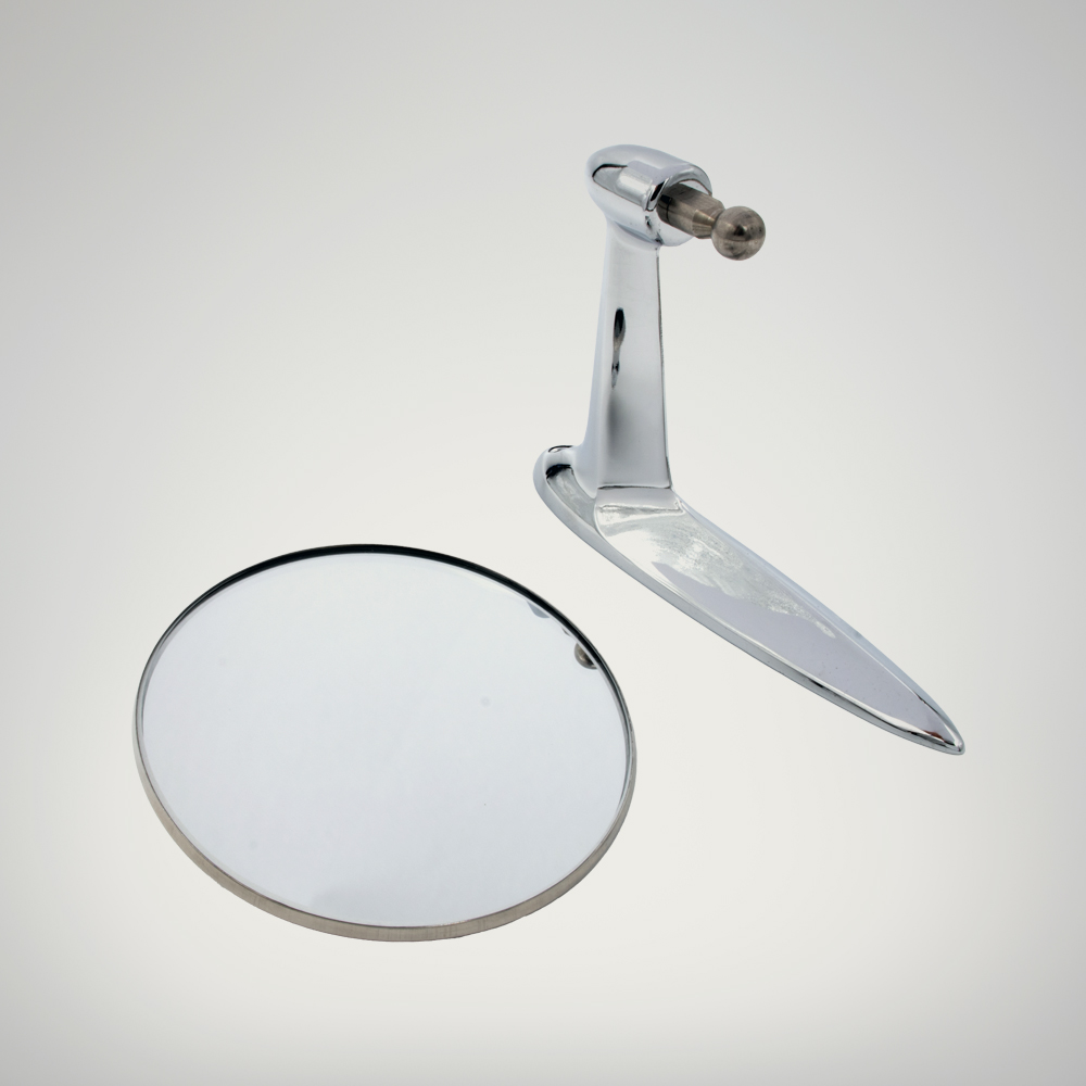 Long base universal exterior mirror with Lucas 406 type head