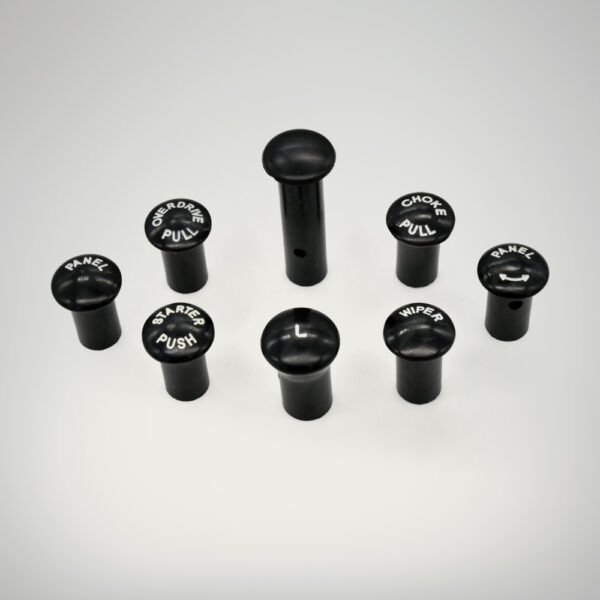 8 Piece Dash Knob Set EP2592 | Pride Classic